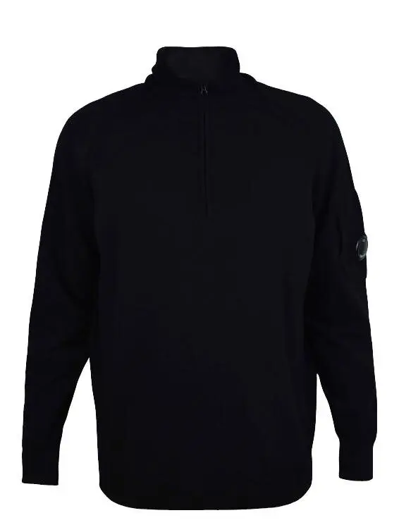 C.P. COMPANY Knit Pullover - Black