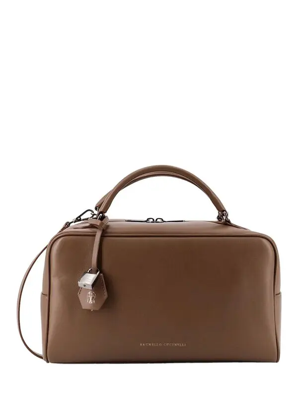 Brunello Cucinelli Explorer Leather Crossbody Bag - Multicolor