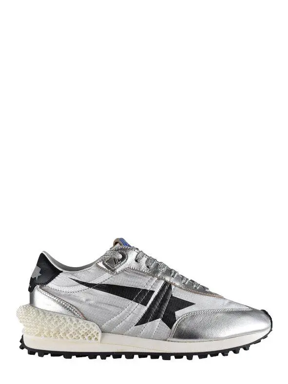 GOLDEN GOOSE Running Marathon Sneakers - Silver