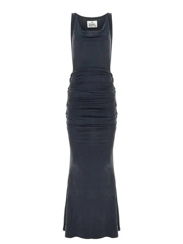 VIVIENNE WESTWOOD Ruched Draped Dress - Multicolor