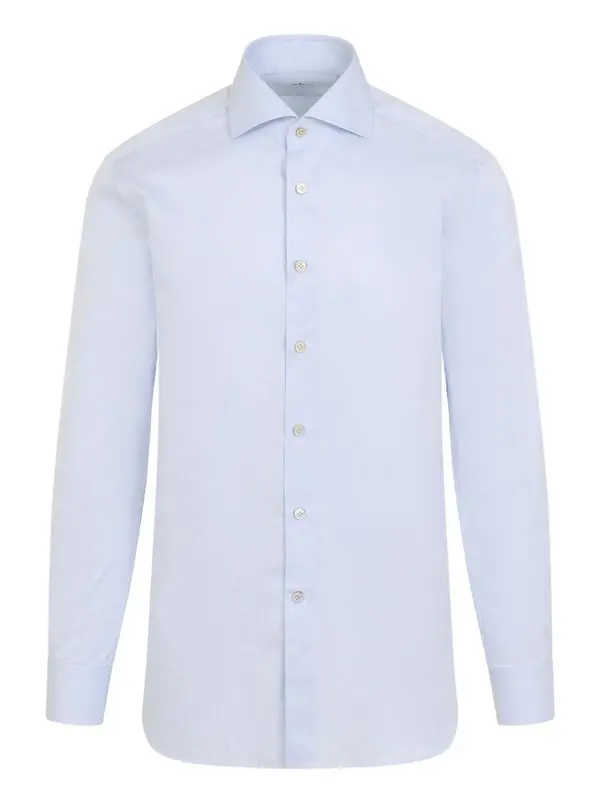 Kiton Cotton Shirt - Blue