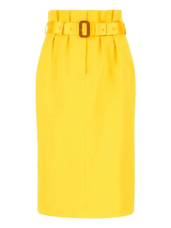 Dries Van Noten Belted Skirt - Multicolor