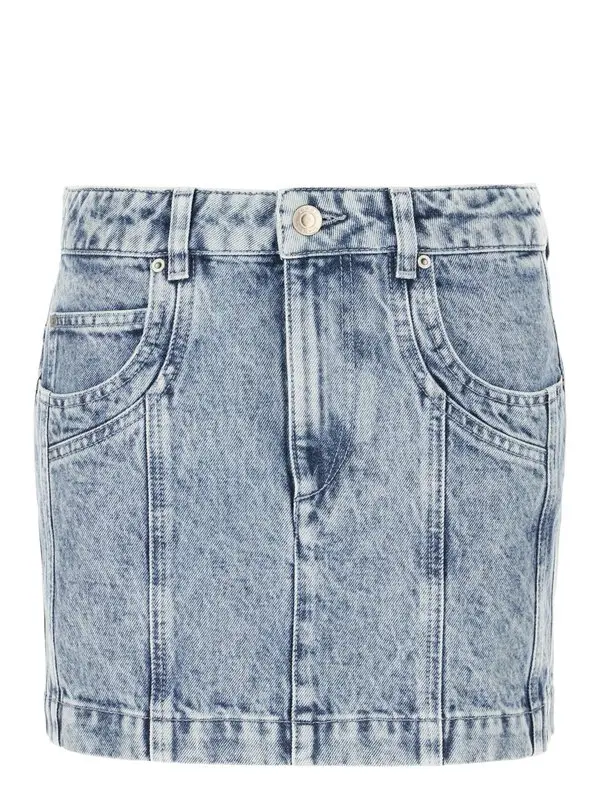 Isabel Marant Étoile Denim Skirt - Multicolor