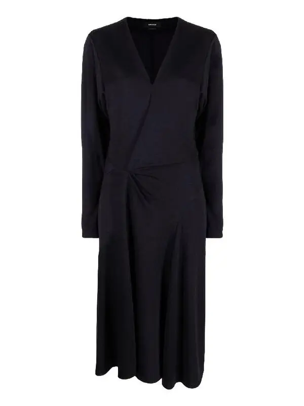 Isabel Marant Étoile Draped V-neck Dress - Multicolor