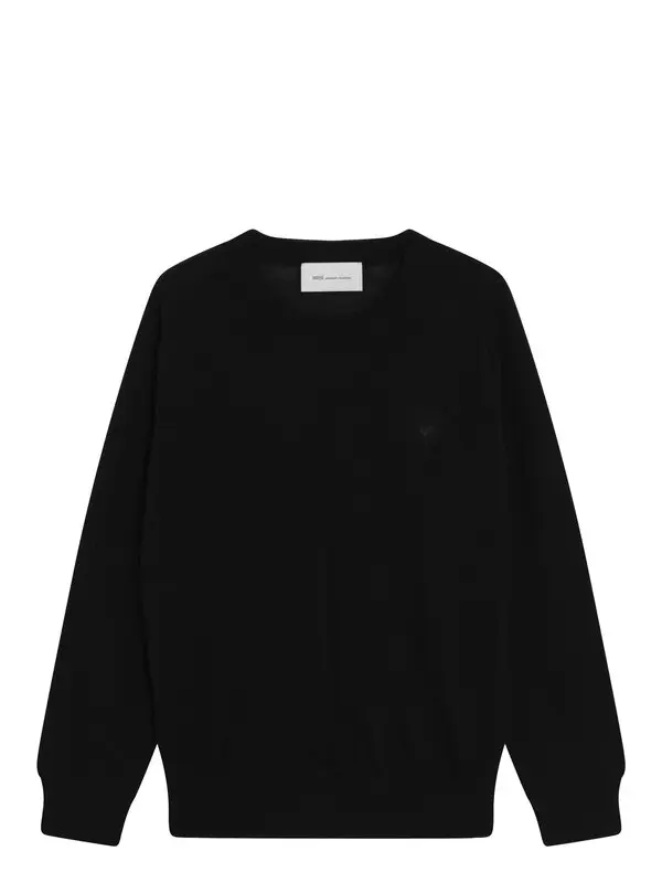 Ami De Coeur Crewneck Sweater - Black