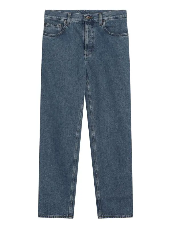 Burberry Regular Fit Jeans - Blue