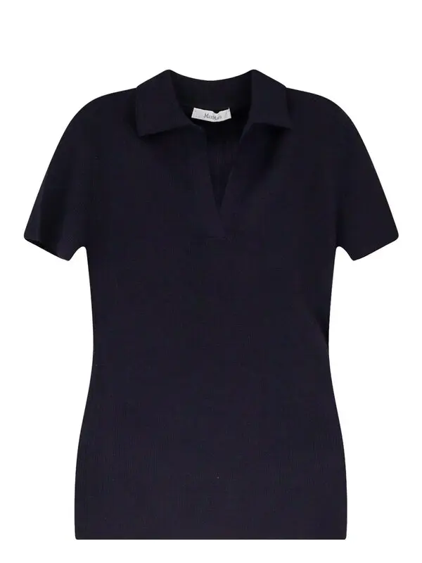 Max Mara Albero Virgin Wool Polo Shirt - Multicolor