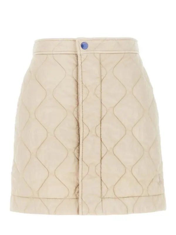 Burberry Quilted Skirt - Multicolor
