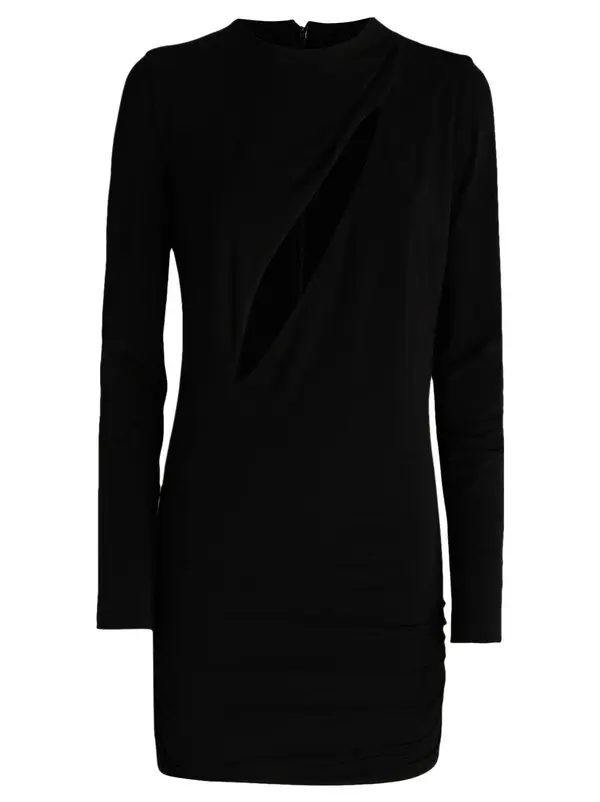 Versace Asymmetrical Cut Out Dress - Multicolor