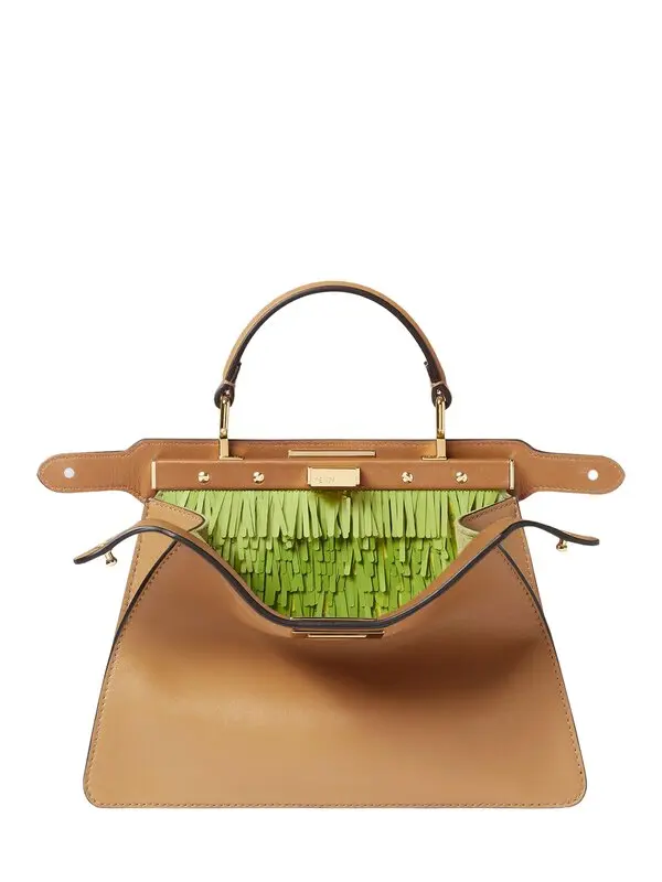 Fendi Peekaboo Iseeu Small Bag - Brown