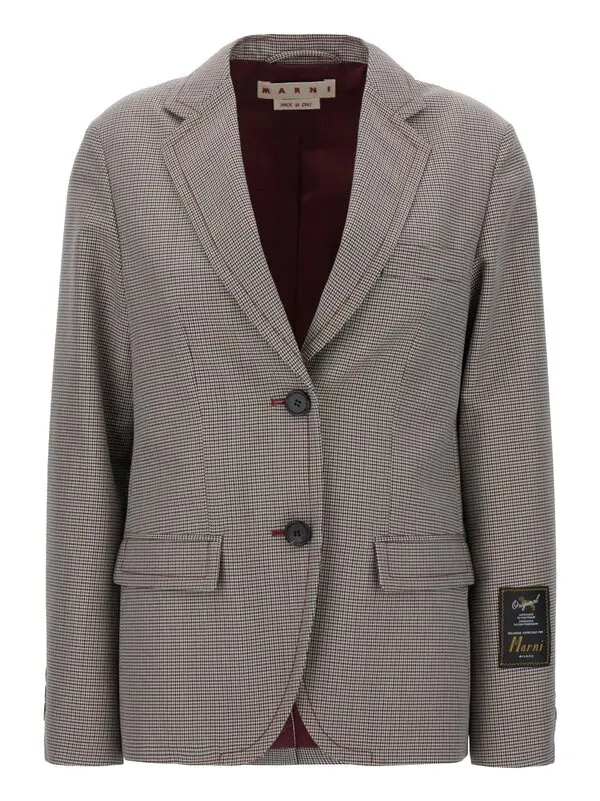 Marni Clothing Blazers & Gilets - Multicolor