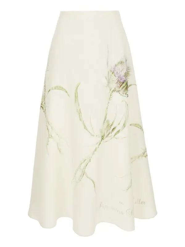 Alberta Ferretti Printed Skirt - Multicolor