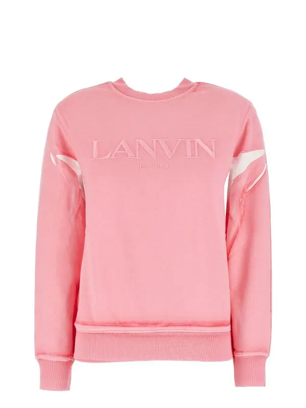 LANVIN Logo Sweatshirt - Multicolor