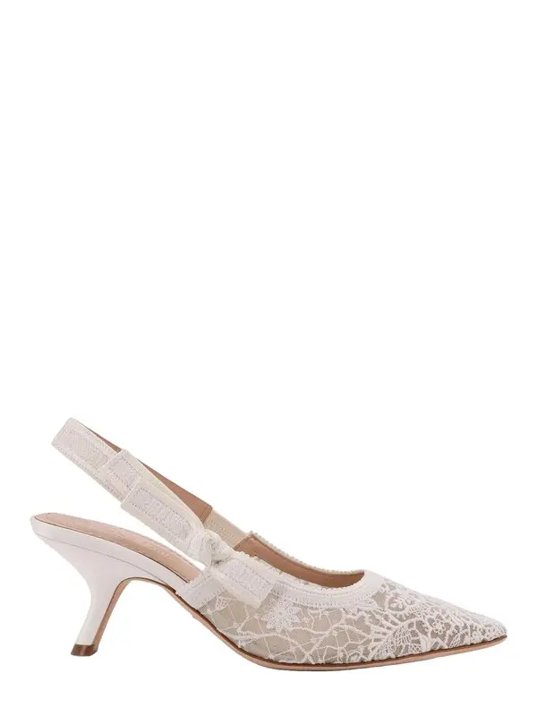 Dior J'adior Lace Slingback Pumps - Multicolor
