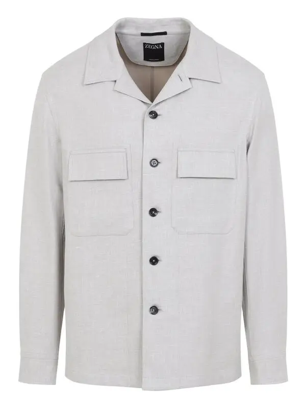 Zegna Linen Shirt - Multicolor