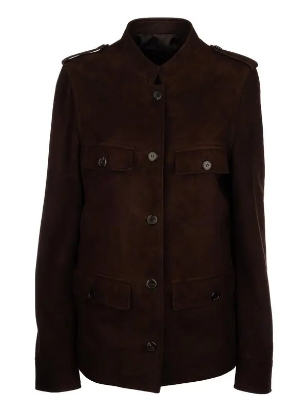 Prada Suede Jacket - Multicolor
