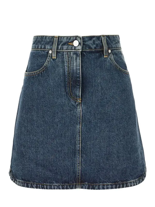 Givenchy Denim Skirt - Multicolor