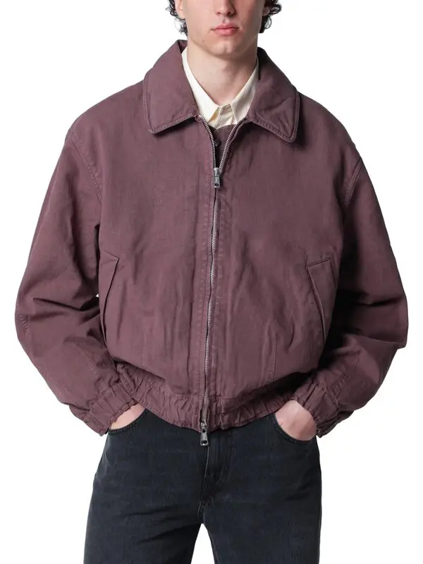 Our Legacy Command Jacket In Cotton And Linen Blend - Pink