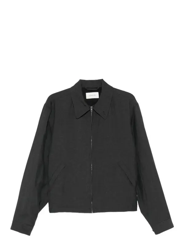 LEMAIRE Cotton Zip Blouson Jacket - Multicolor