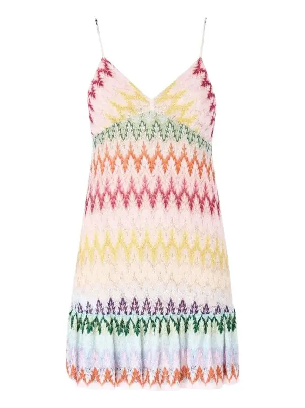 Missoni Sleeveless Short Dress - Multicolor