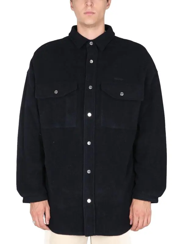 AMBUSH Oversize Fit Jacket With Classic Collar - Blue