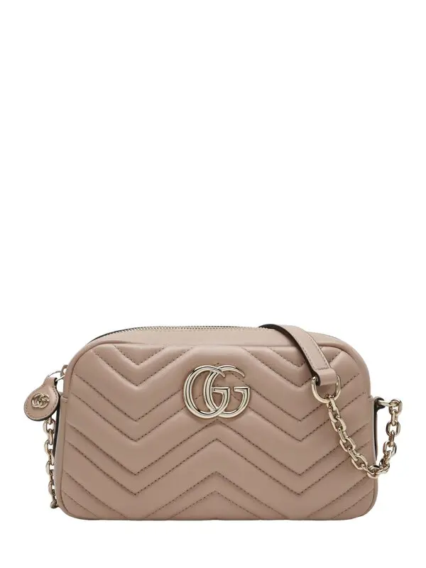 Gucci Gg Marmont Small Camera Bag - Pink
