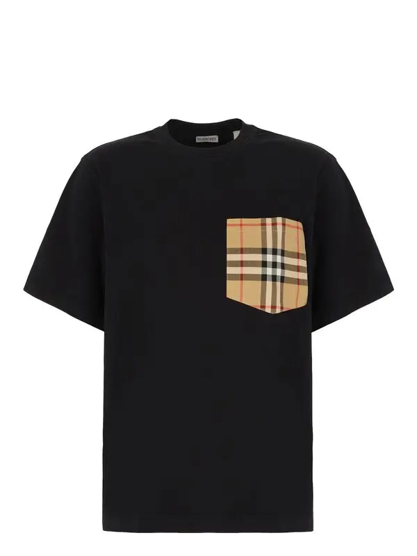 Burberry Clothing T-shirt With Pocket Detail - Multicolor