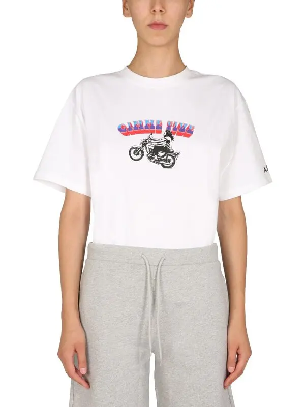 A.p.c. Gimme Five" Graphic T-shirt - White