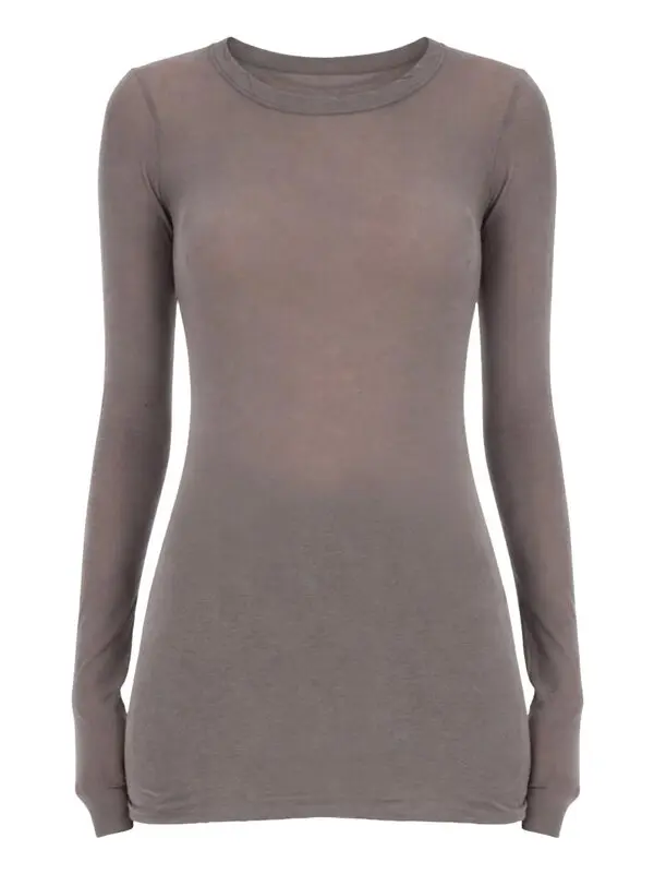 Rick Owens Long Sleeve T-shirt - Gray