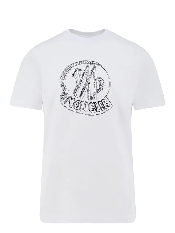 Moncler Cotton T-shirt - Multicolor