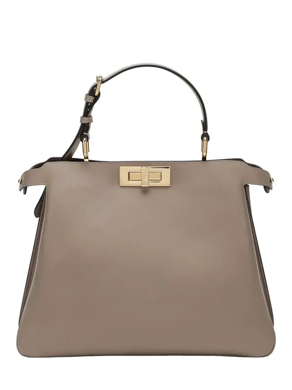 Fendi Peekaboo Soft Medium Bag - Cream