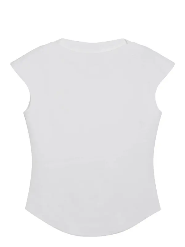 Alaïa Cotton T-shirt - White