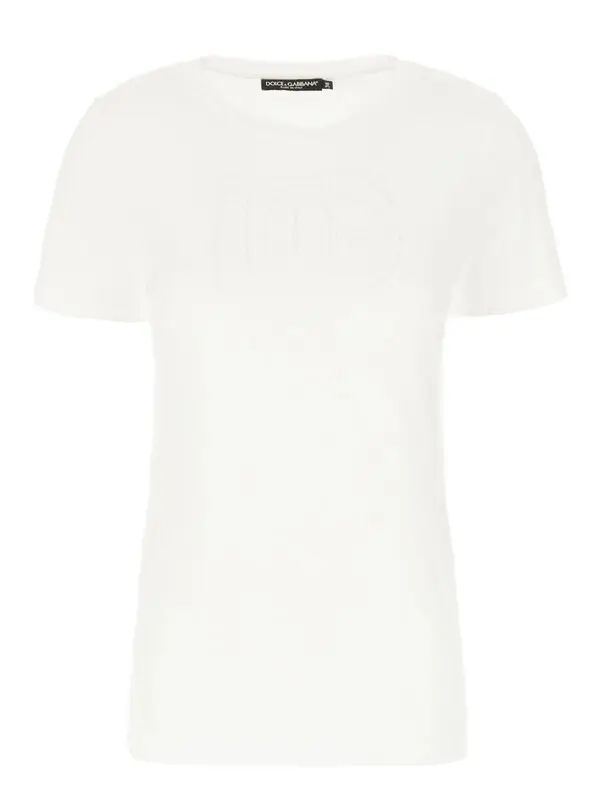 Dolce & Gabbana Embellished Logo T-shirt - Multicolor