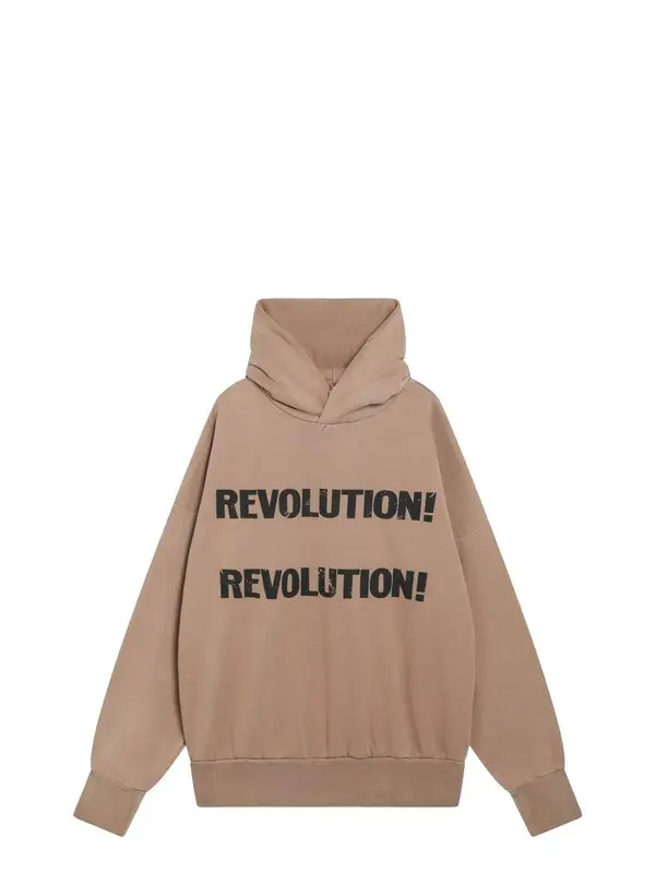 Fear Of God Sand Colored Hoodie - Cream