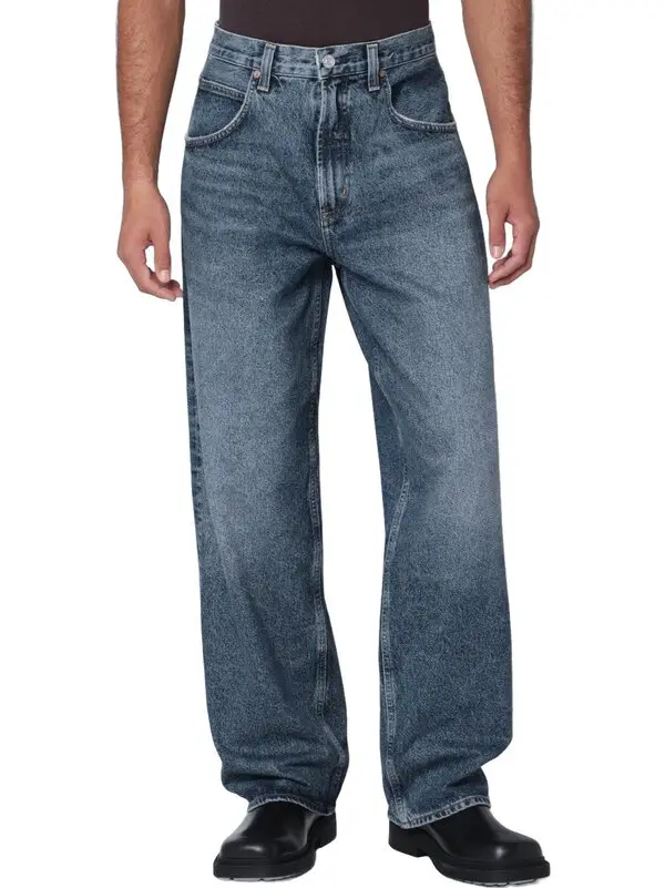 AGOLDE Wide Dark Vintage Indigo Fusion Jeans - Blue