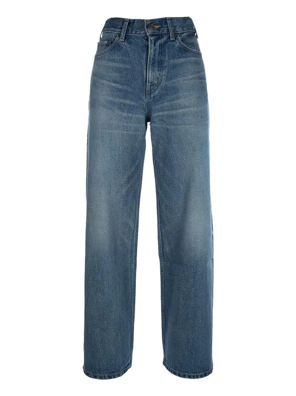 Celine Straight Leg Jeans - Multicolor