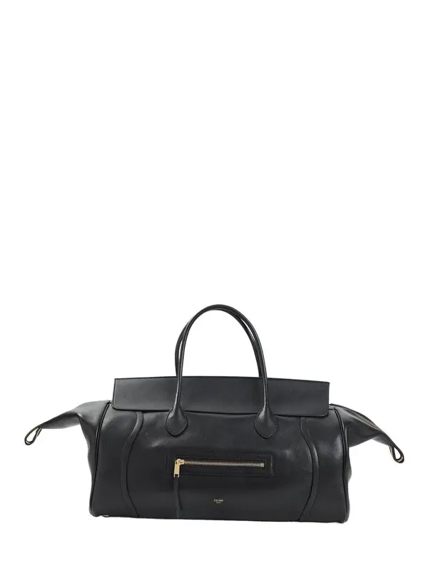 Celine Large Luggage Handbag - Black