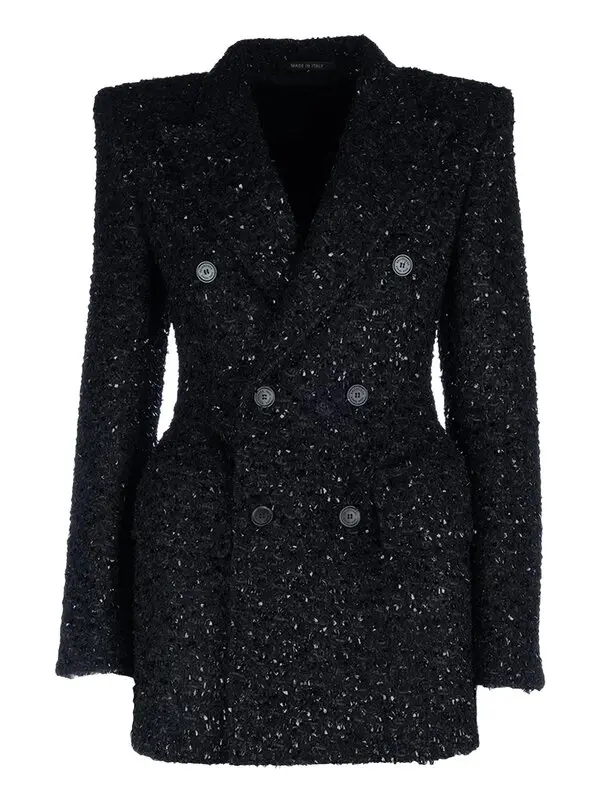 Balenciaga Double-breasted Blazer - Multicolor