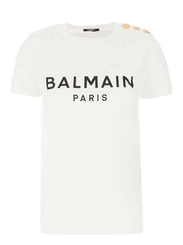 Balmain Paris Logo T-shirt - Multicolor