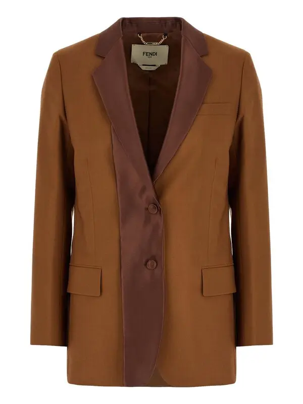 Fendi Clothing Blazers & Gilets - Multicolor