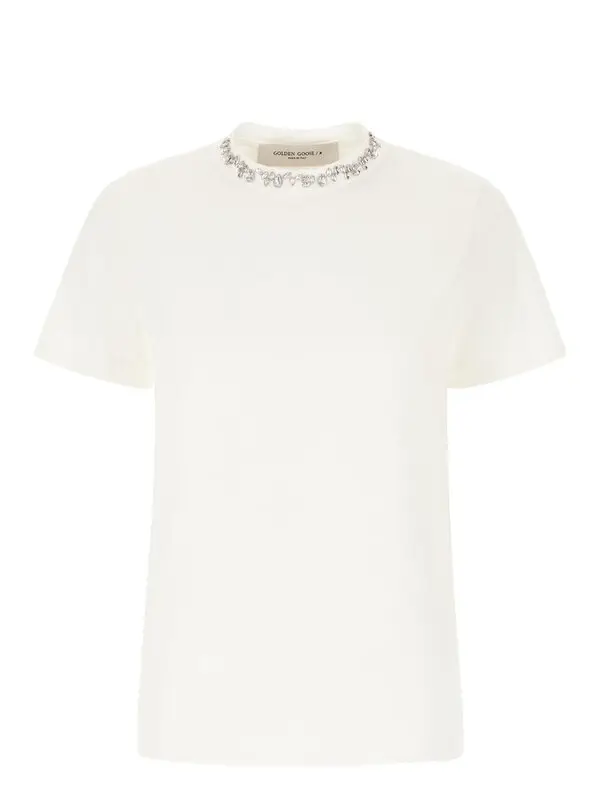 GOLDEN GOOSE Embellished T-shirt - Multicolor