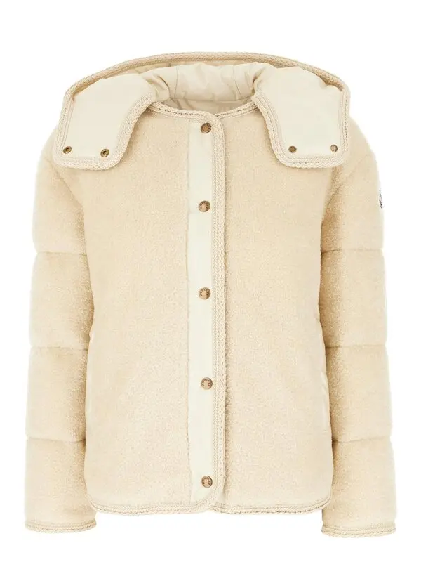 Moncler Padded Jacket With Hood - Multicolor