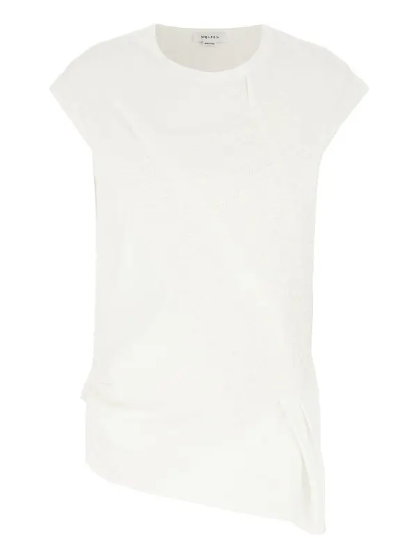 Alexander McQueen Embellished T-shirt - Multicolor