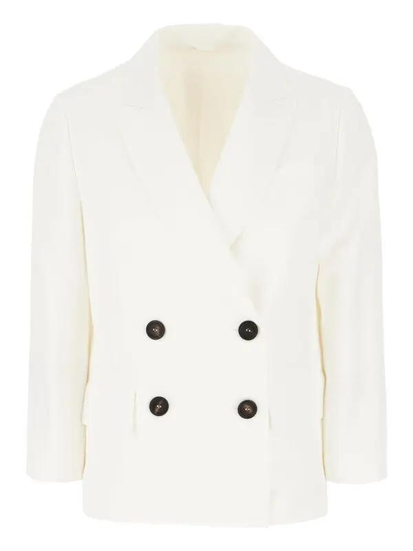 Brunello Cucinelli Double-breasted Blazer - Multicolor