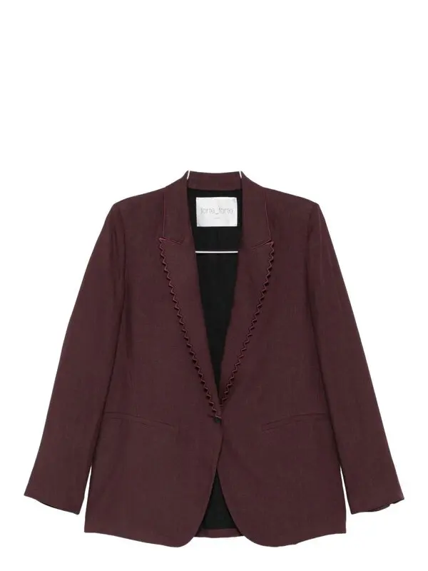 FORTE_FORTE Single-breasted Jacket - Multicolor