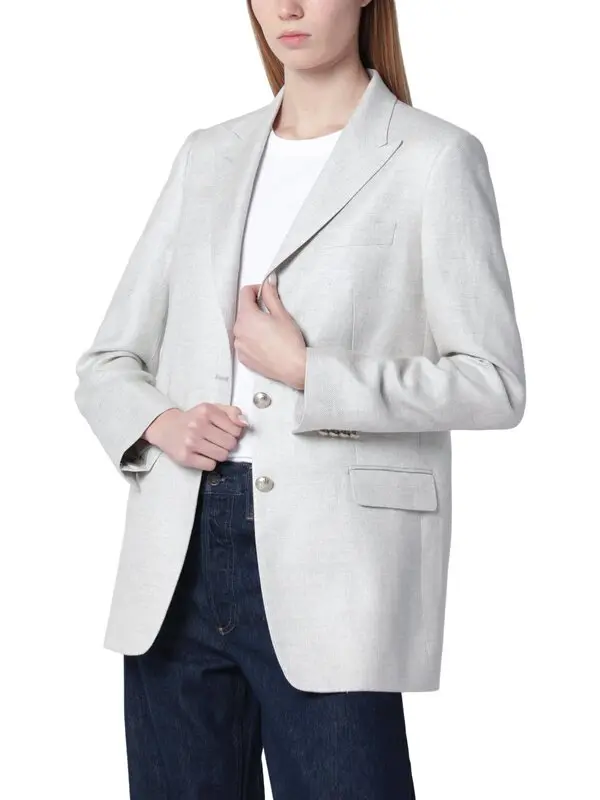 Tagliatore J Bertha Single-breasted Jacket - Gray