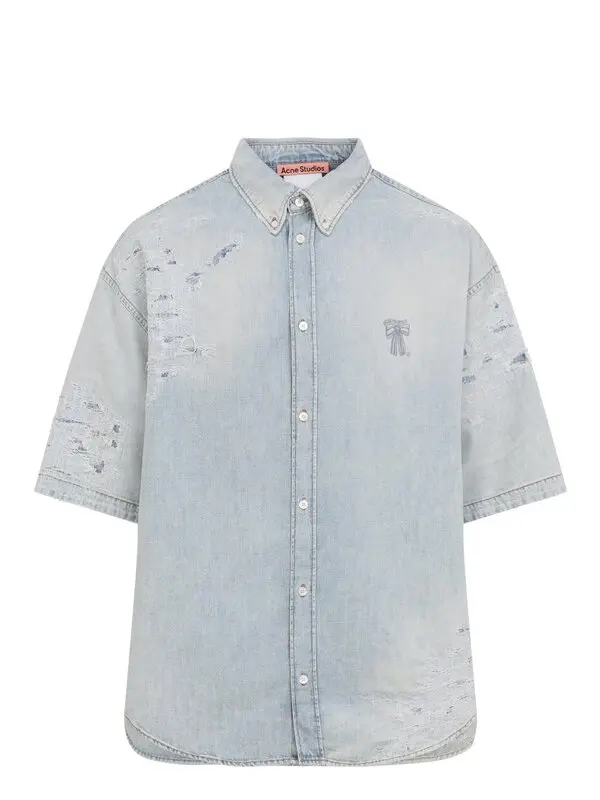 Acne Studios Fn-mn-shir000978 Shirt - Blue