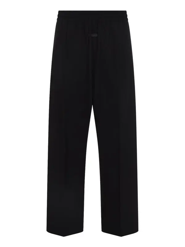 Fear Of God Wideleg Drawstring Trousers - Black