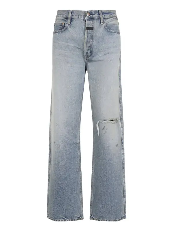 Fear Of God Straight 5 Pocket Jeans - Blue
