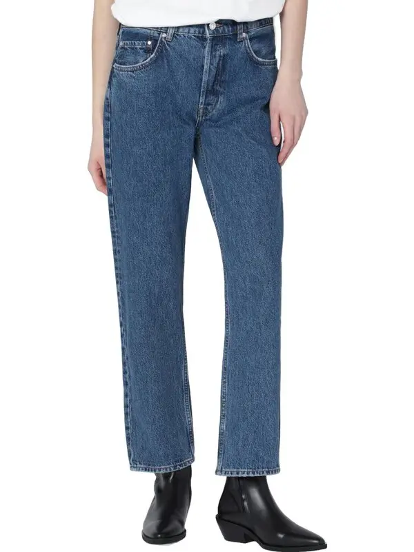 ANINE BING Kate Jeans In Medium Indigo - Blue